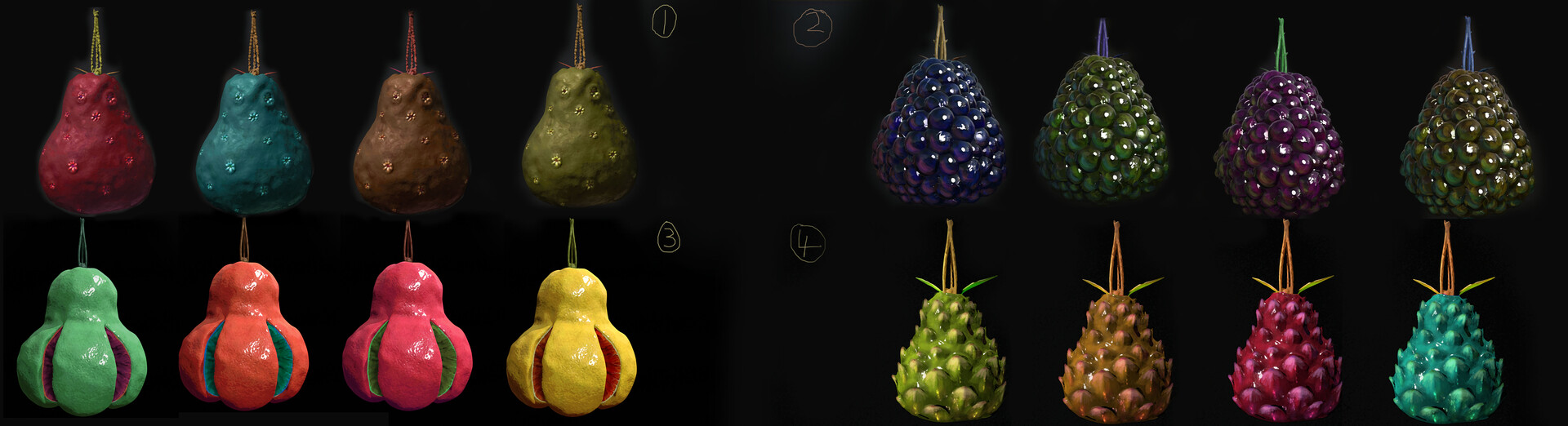 ArtStation - Alien Fruit