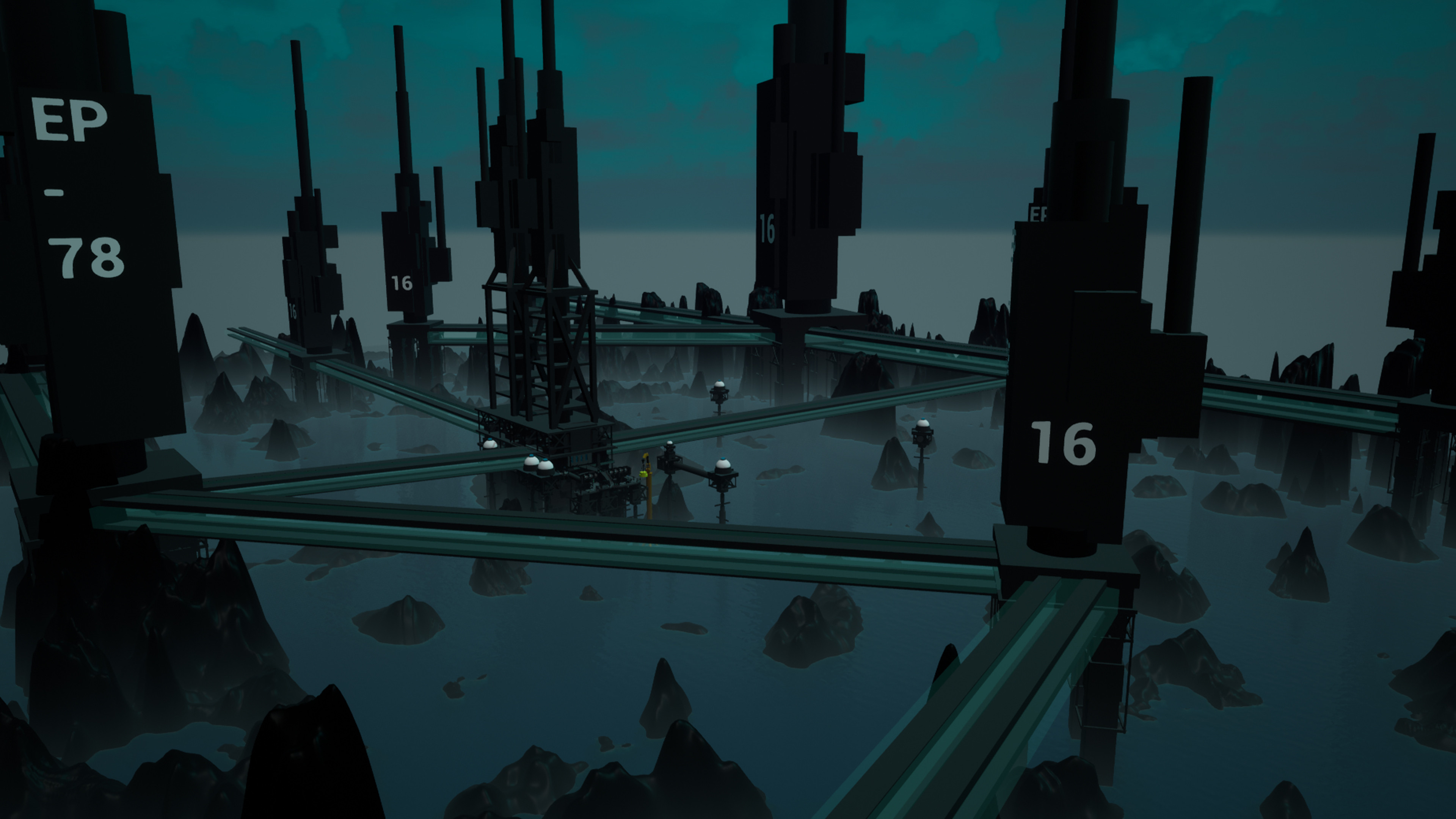 Jordan Fridie - Epsilon - First-Person Sci-fi HUB Level Design(UE4)