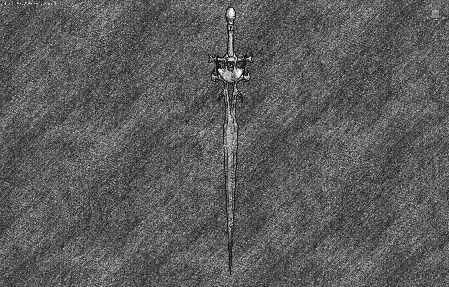 ArtStation - Original sword design, modeled in 3dsmax