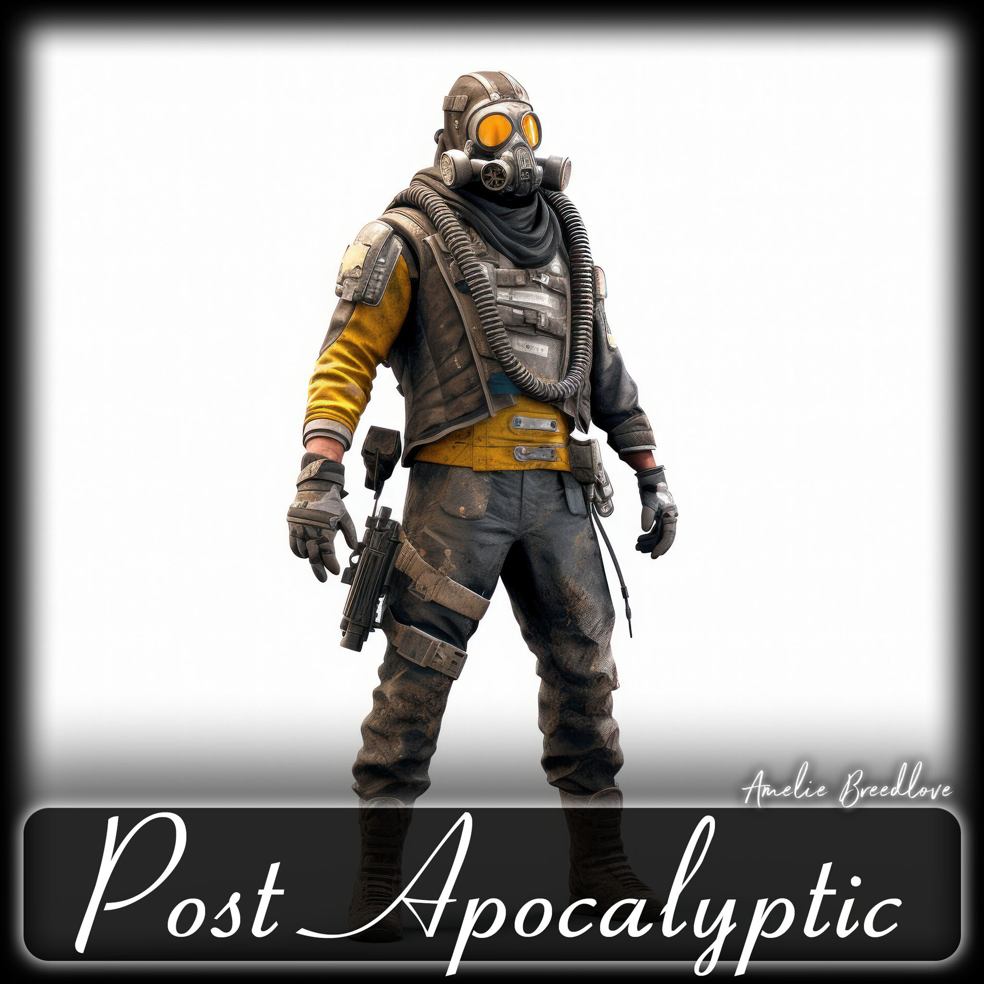 ArtStation - 200 Post Apocalyptic Character (Full Body) Reference Pack ...