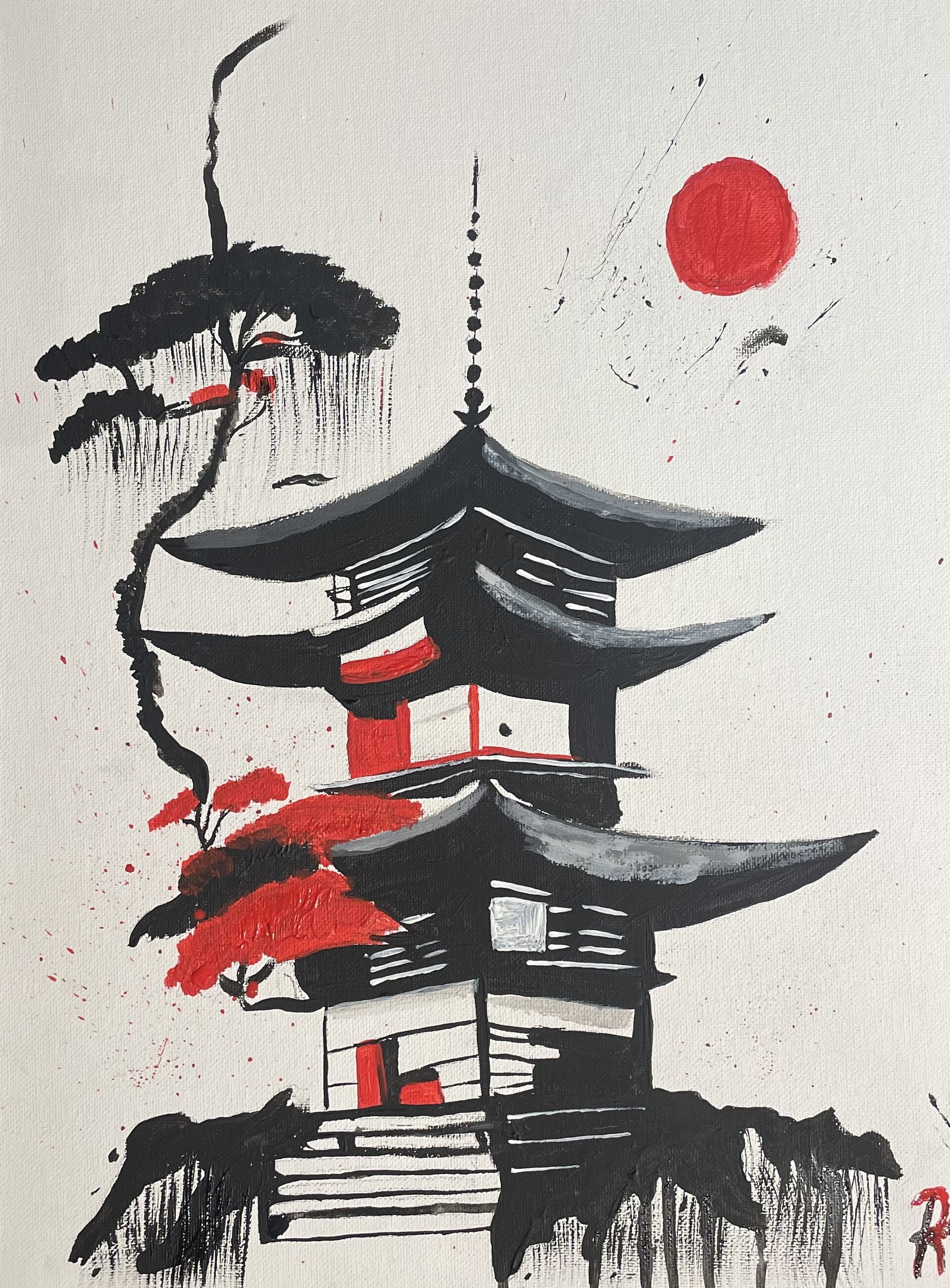 ArtStation - Japanese temple