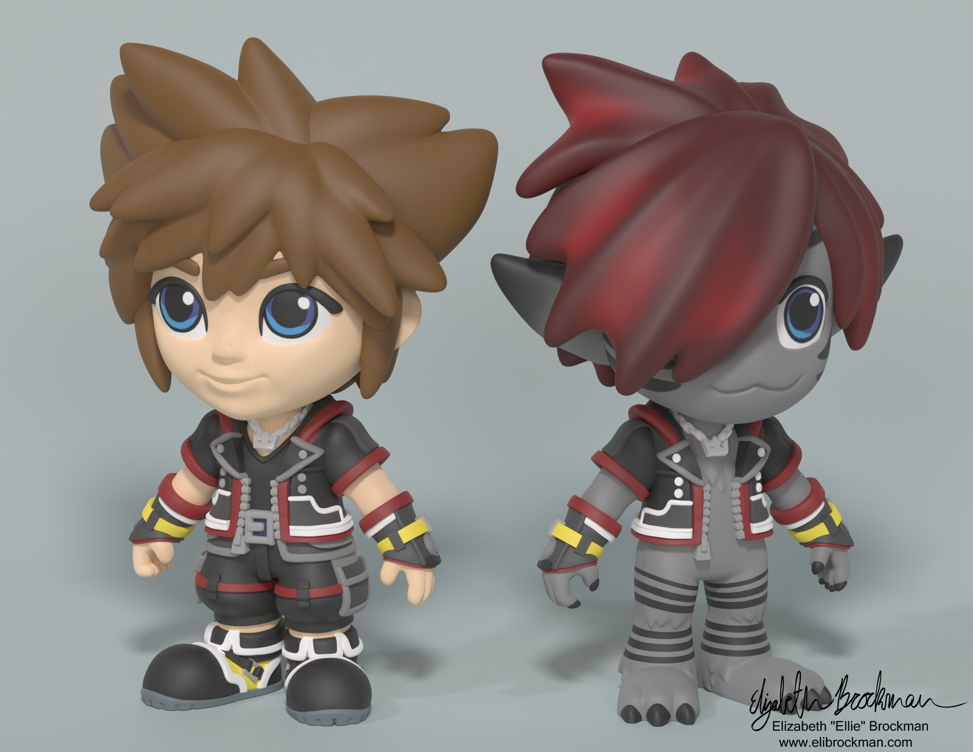 ArtStation - Kingdom Hearts 3 (5-Star Vinyl) Sculpts