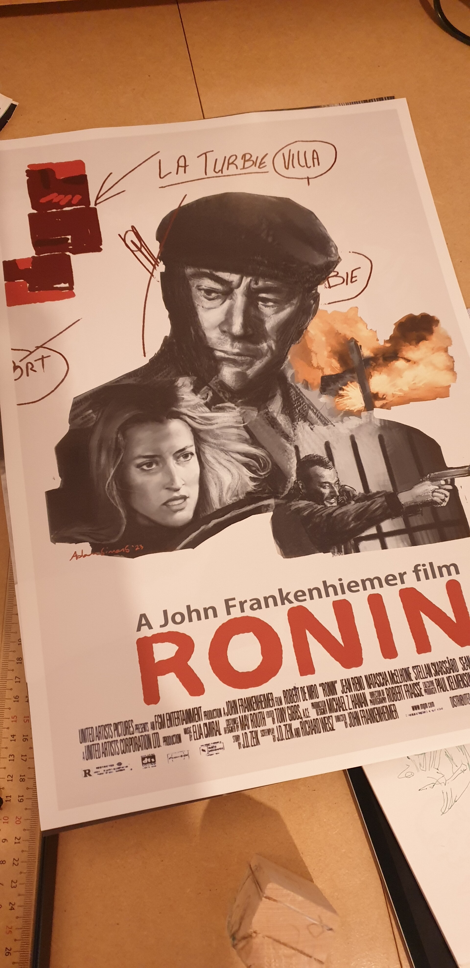 ArtStation - Ronin film poster
