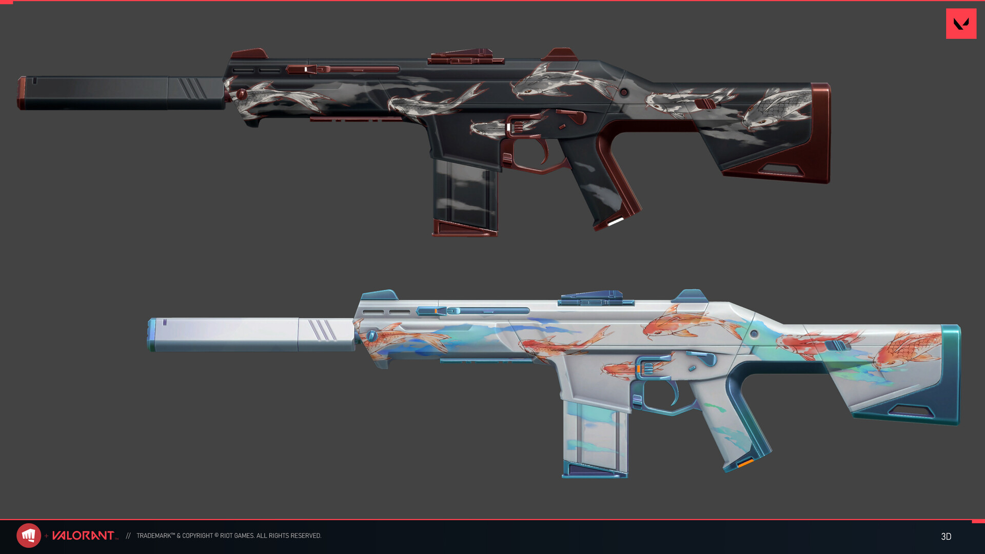 Kudos Productions - Valorant Kohaku & Matsuba Skin