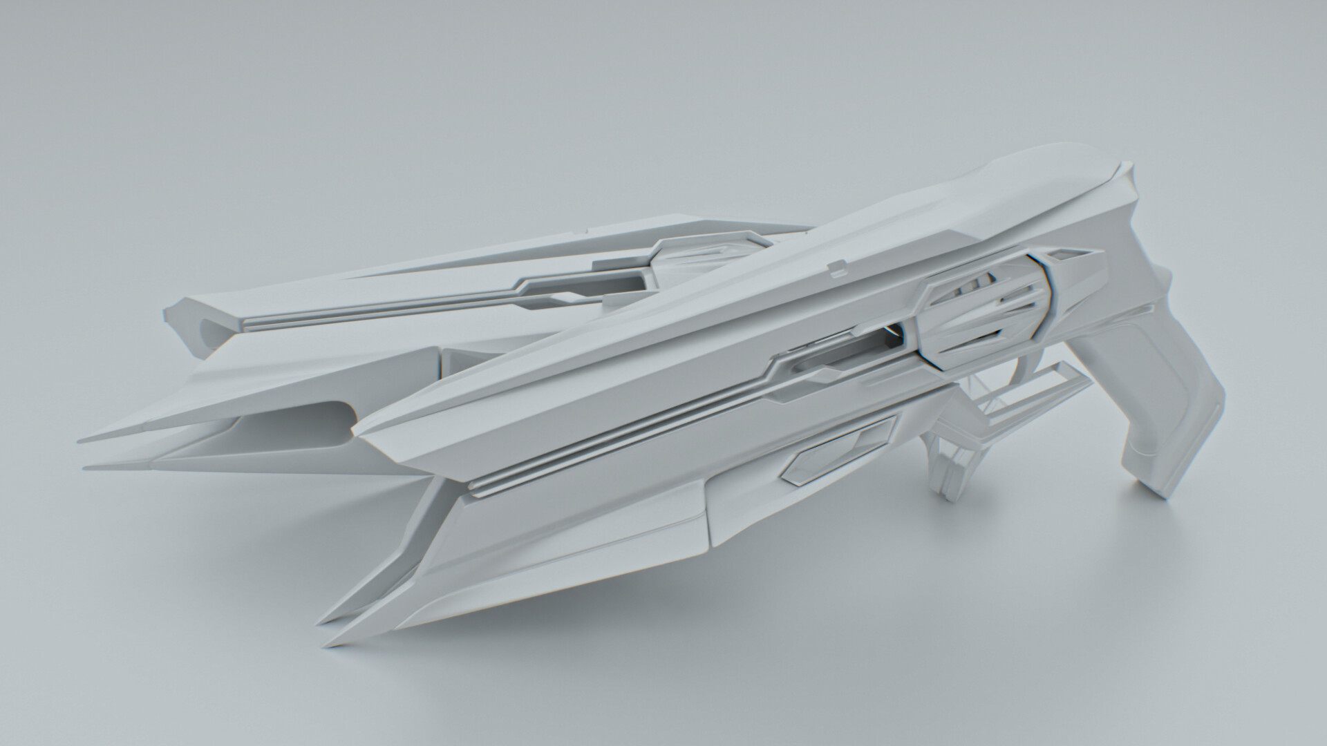 ArtStation - Weapon Practice - Hand Canon