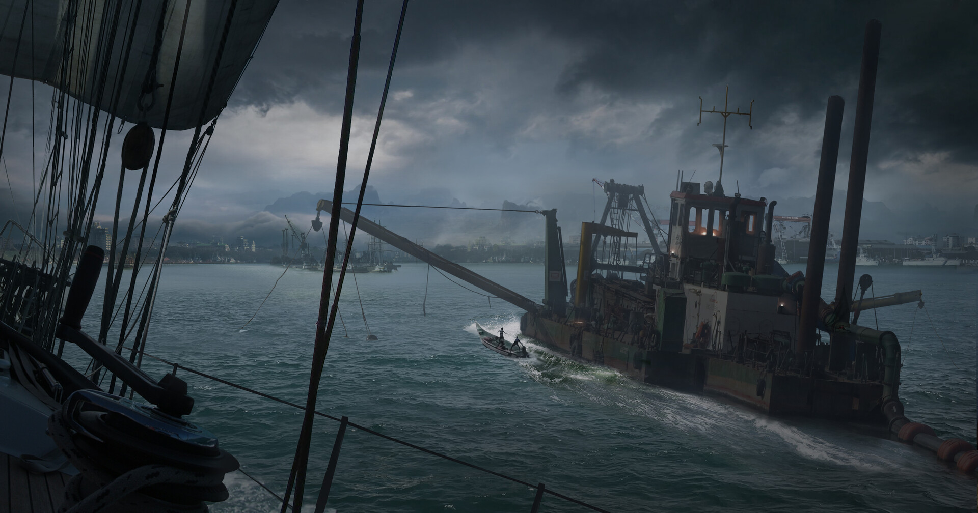 ArtStation - Harbour