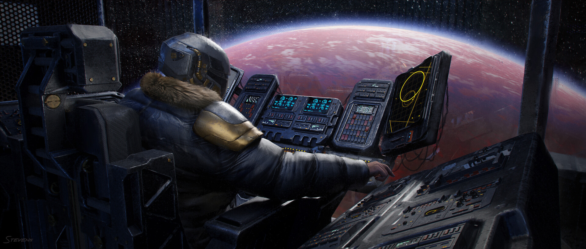 William Stevens Concept Artist - "The Bounty" Keyframes