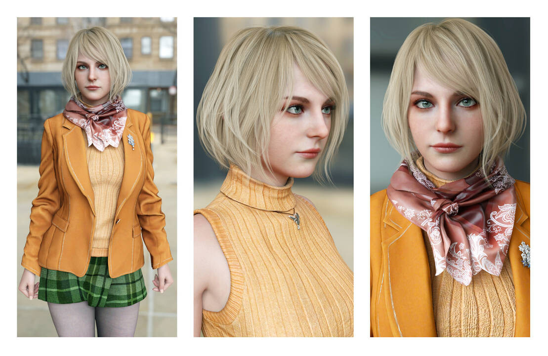 ArtStation - Ashley Graham 3D Realistic Character