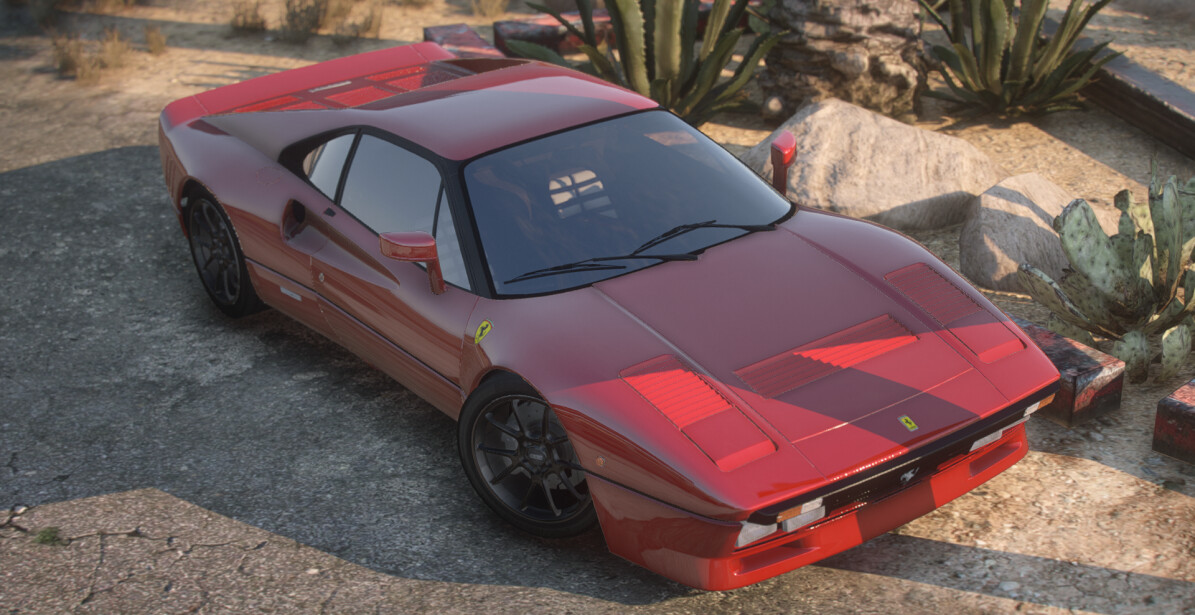 ArtStation - Ferrari F288 GTO