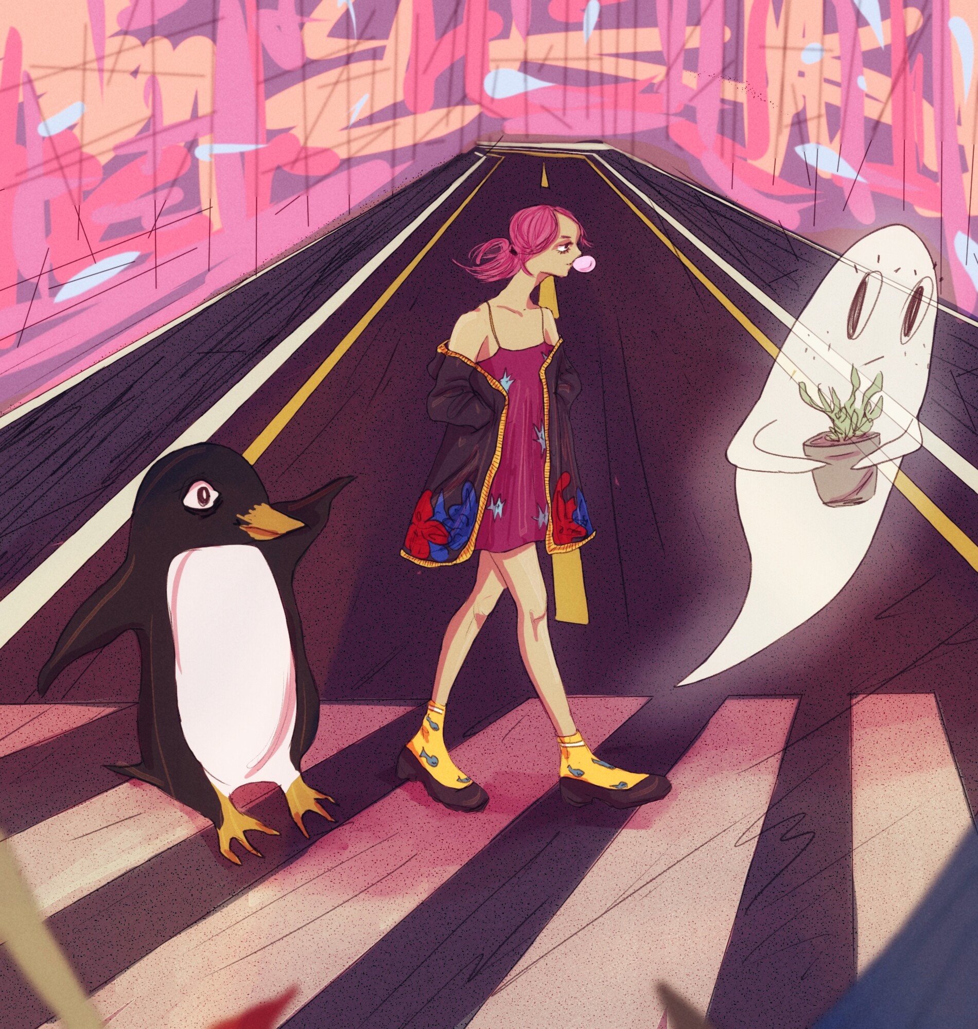 ArtStation - I just want to draw a penguin...