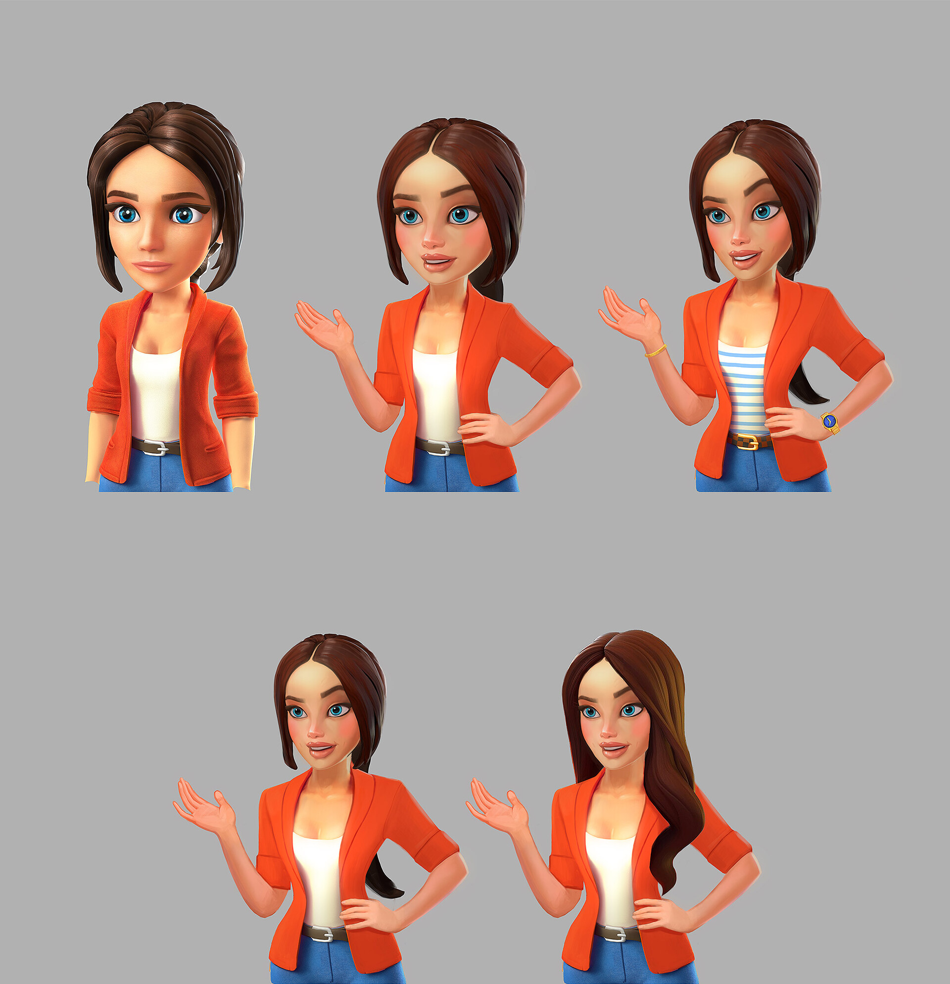 ArtStation - Character redesign