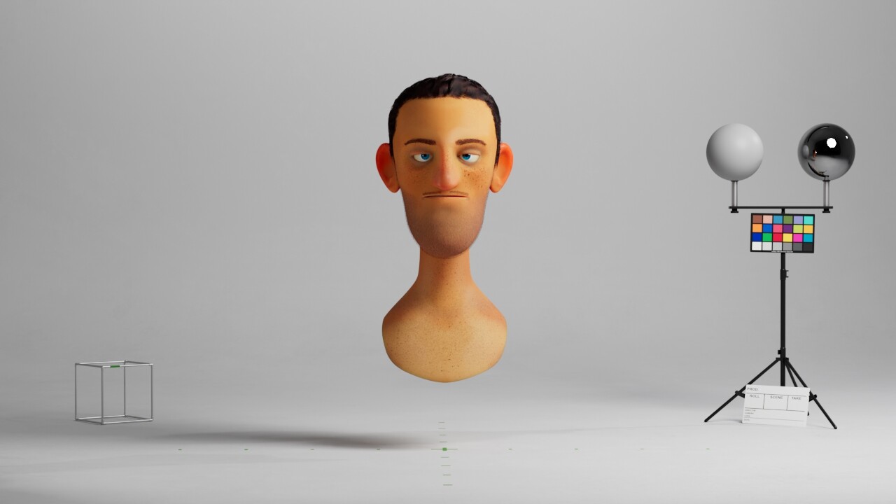 ArtStation - Lookdev 3d character