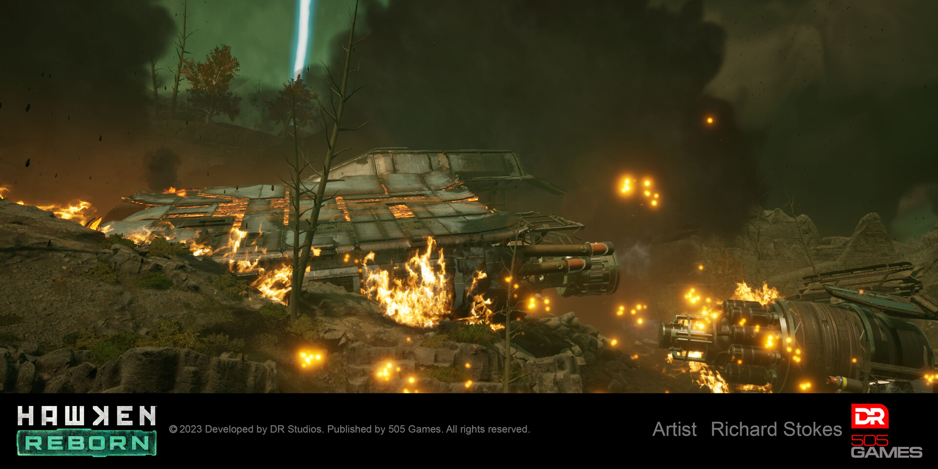 Richard Stokes - Hawken Reborn - Episode 1 Hellfire State Set Dressing