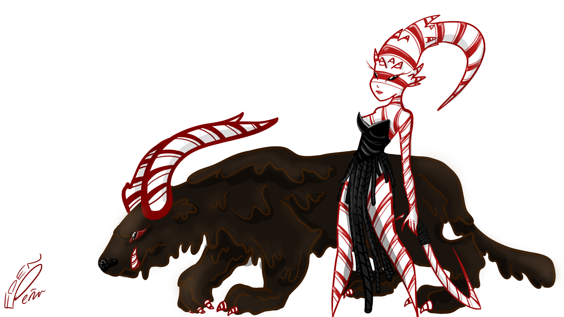 ArtStation - Candy Cane Villain