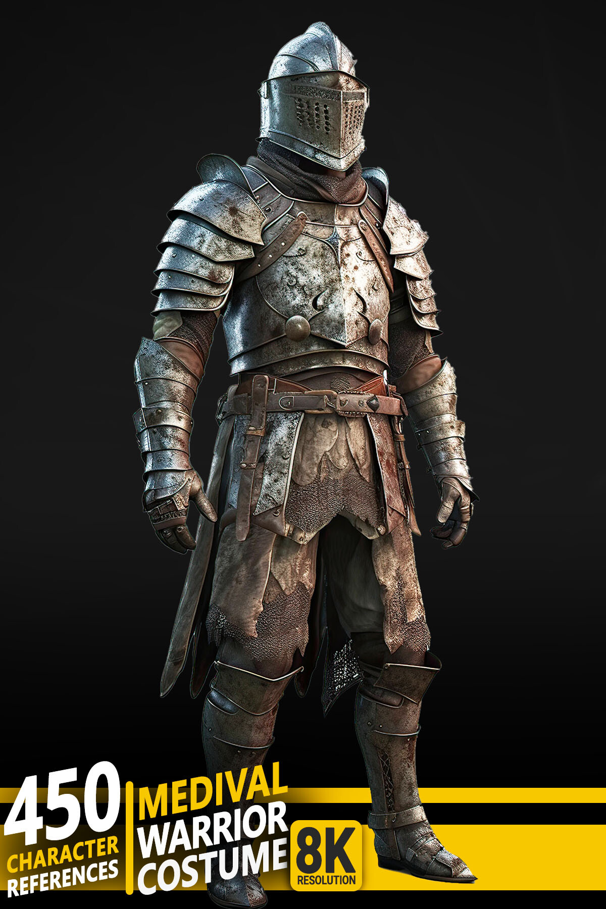 ArtStation - 450 Medival Warrior Armor - Character References | 8k res
