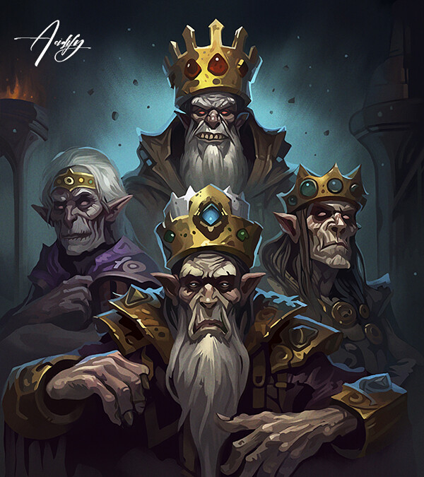 ArtStation - Throne of Shadows: The Reign of Evil Kings