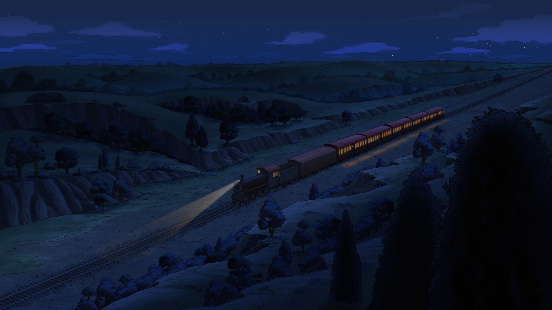 ArtStation - Night Environment