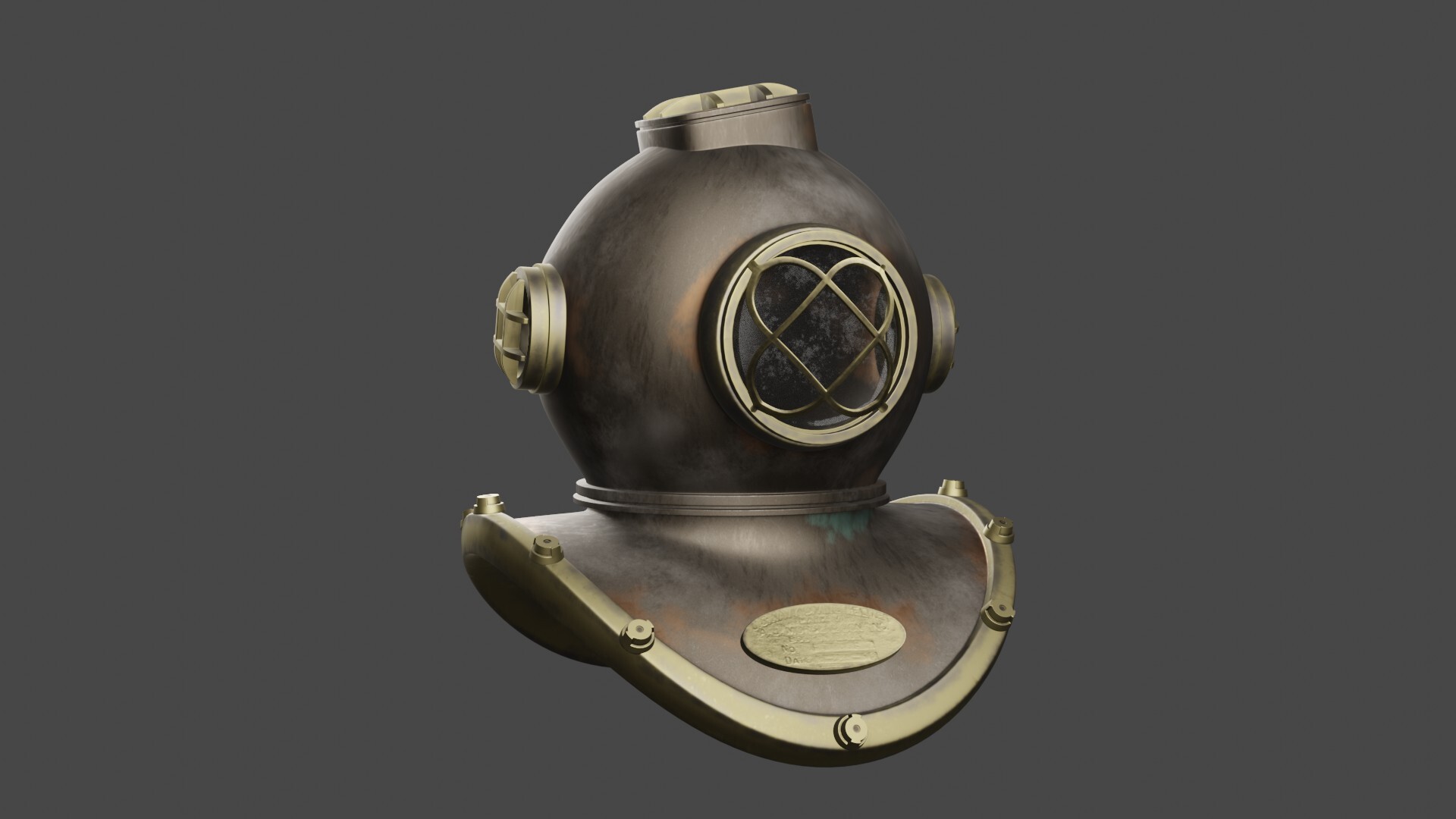 ArtStation - Diving Helmet