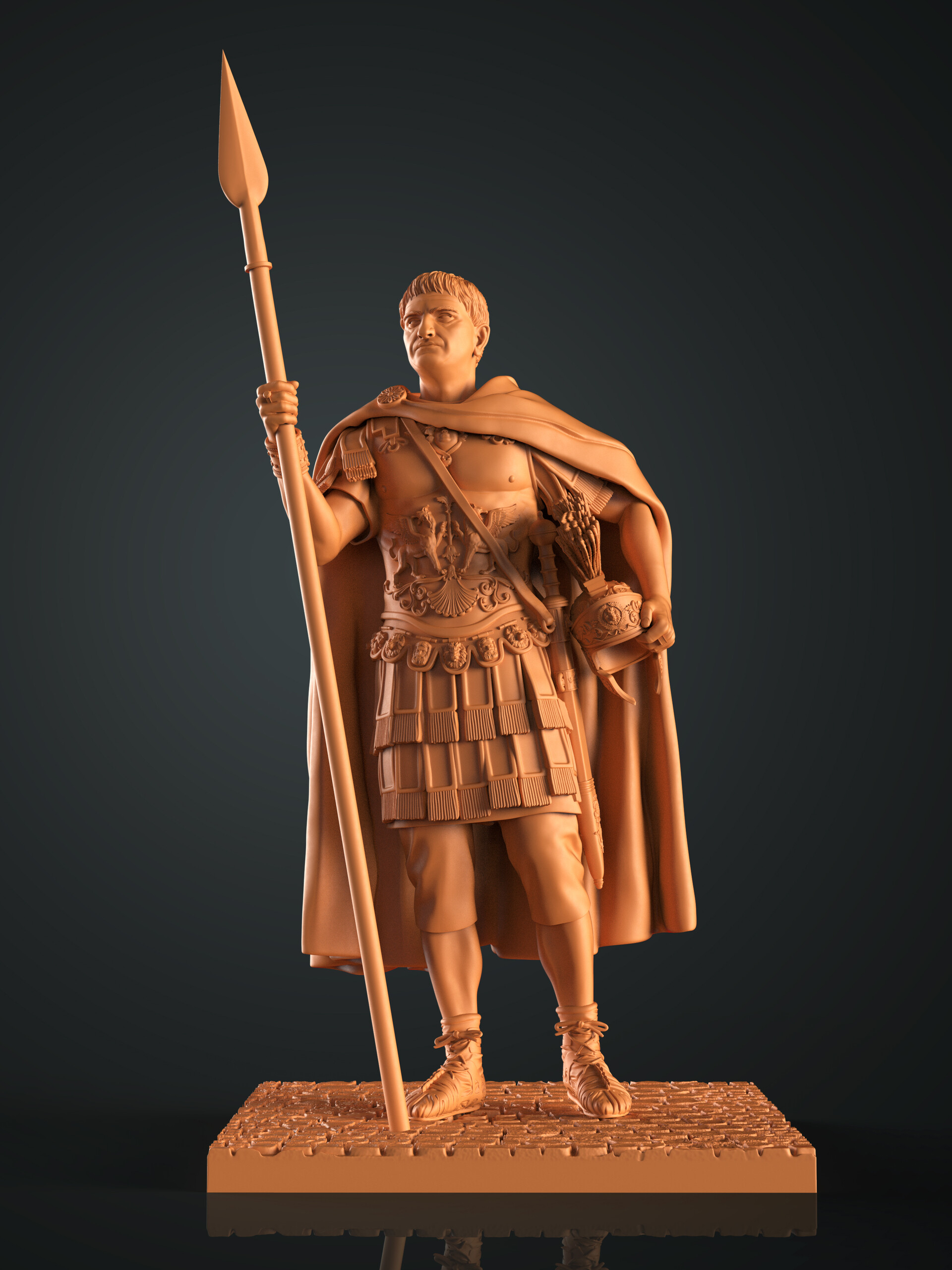 ArtStation - Trajan - 75mm miniature