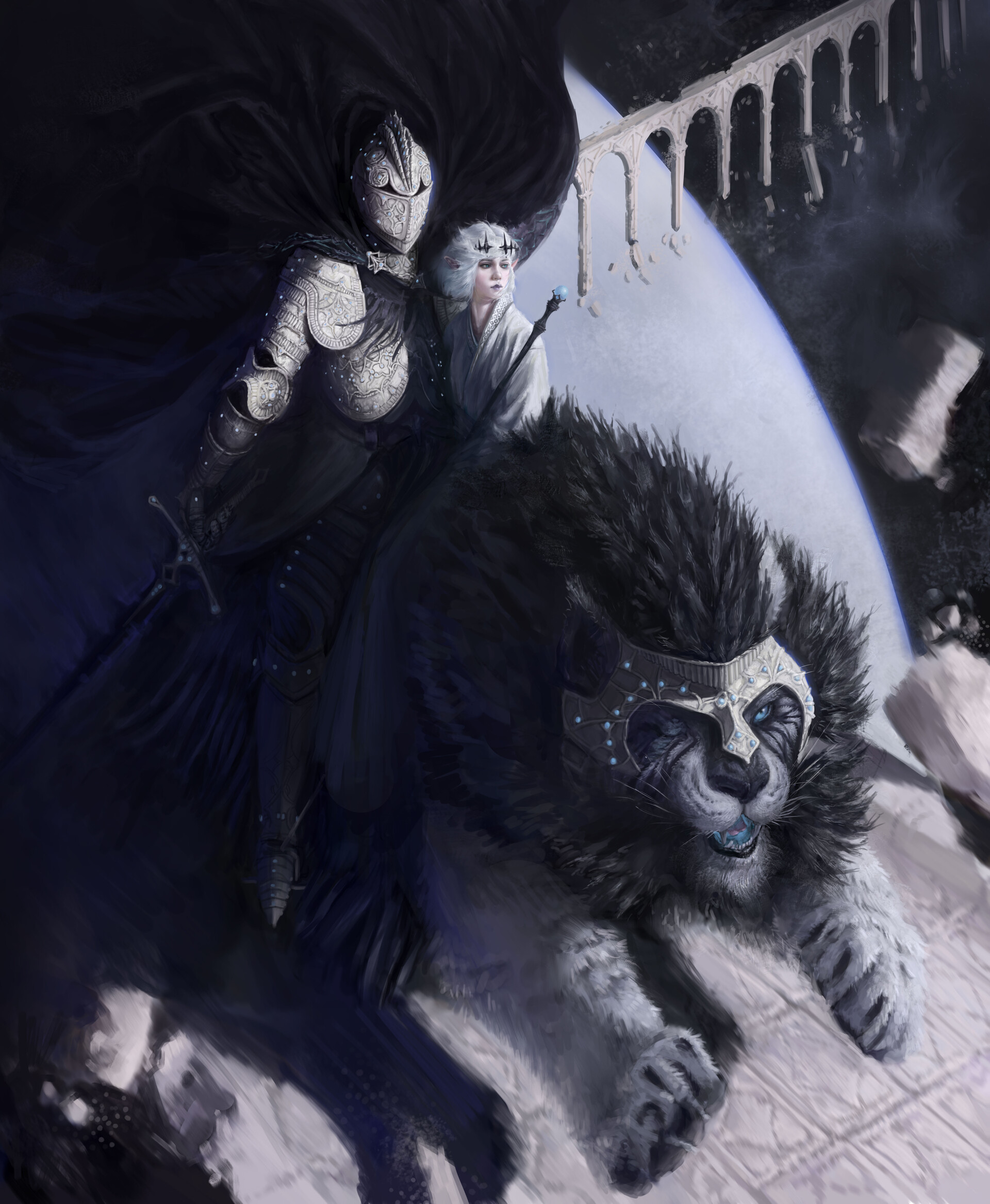 ArtStation - The appearance of the Star Elf