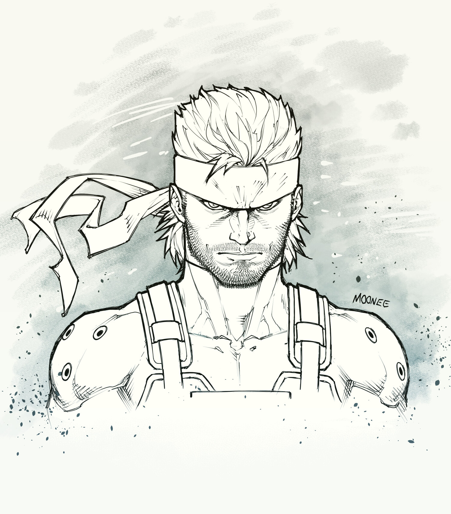 ArtStation - Solid Snake