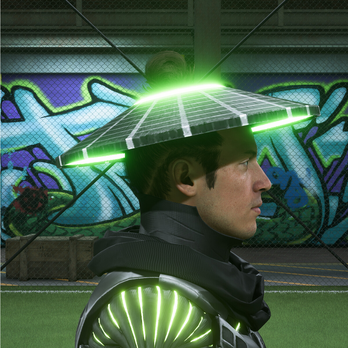 Jeffrey Rosmer - Cyber Ninja Hat