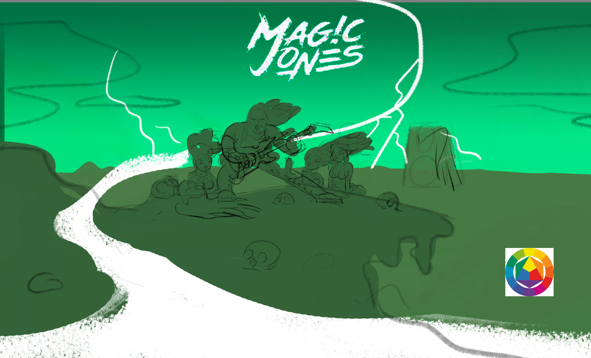 Artuom Khukhro - Magic Jones. Fan art