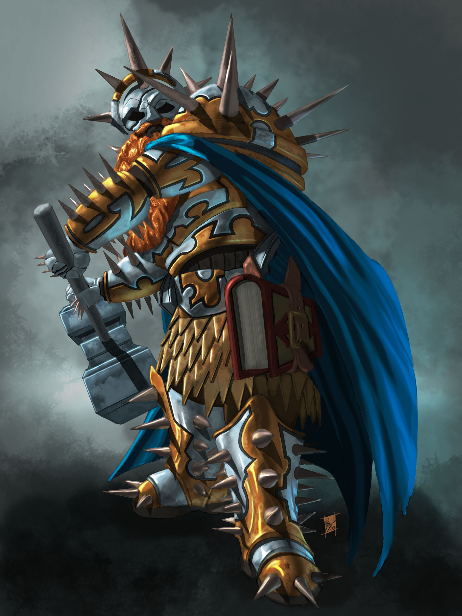 ArtStation - Warforged Commission