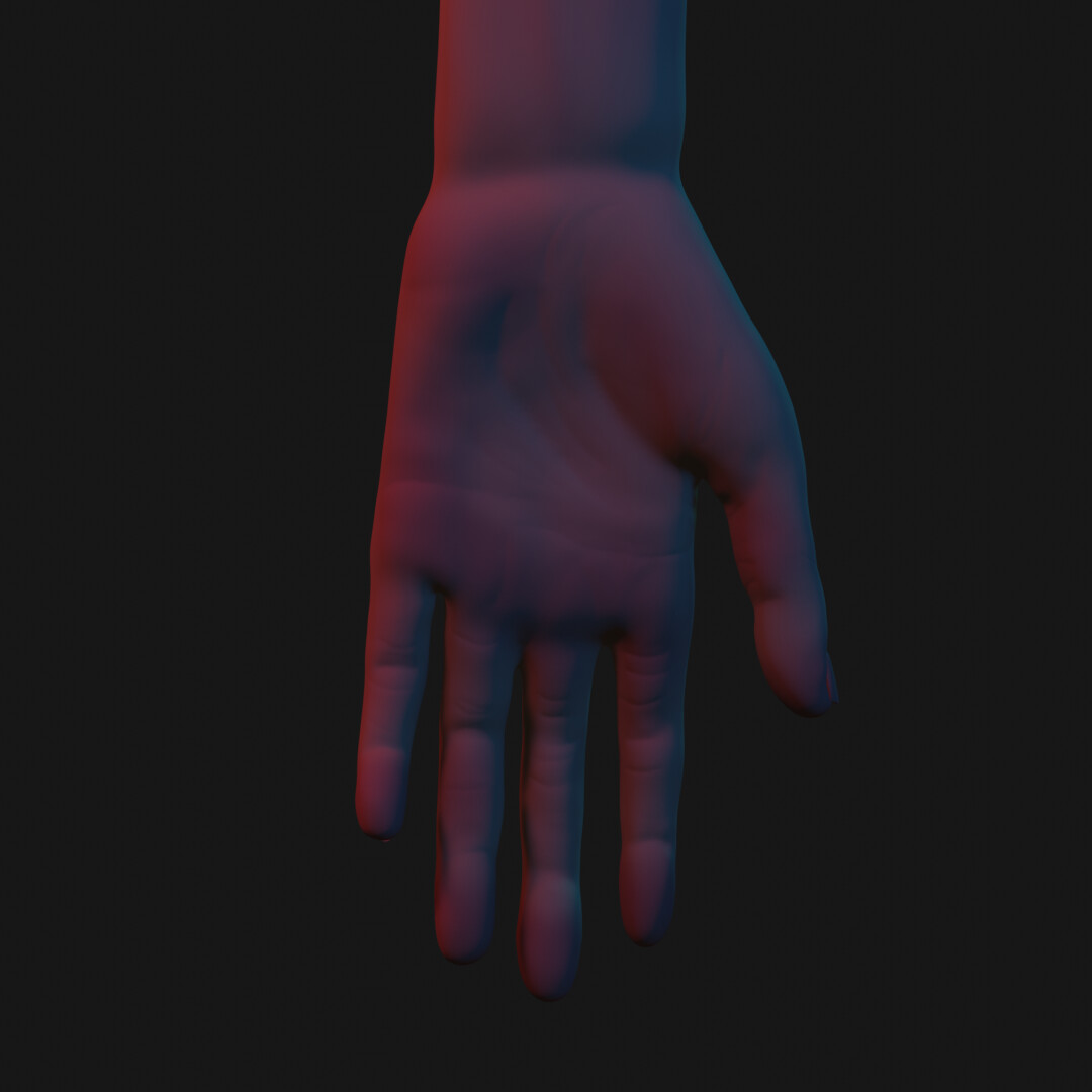 ArtStation - 3D Hand Practice