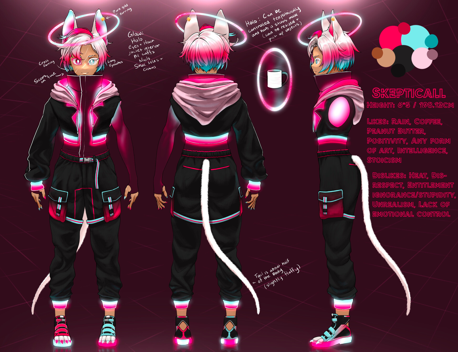 ArtStation - Skepticall Ref Sheet