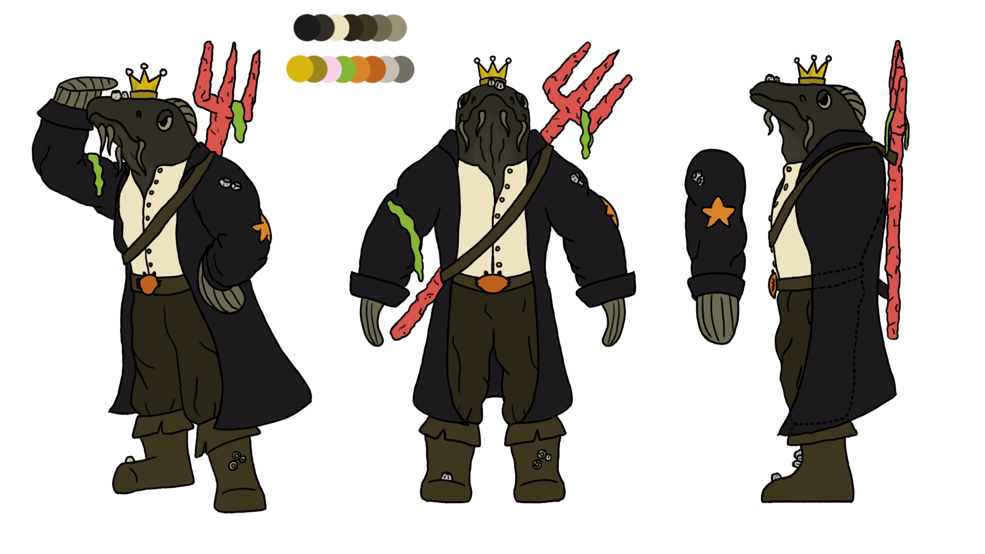 ArtStation - Character Design Exercise : Pirate