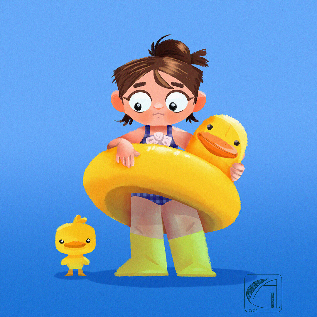 ArtStation - Stylization exercices - Character design 18