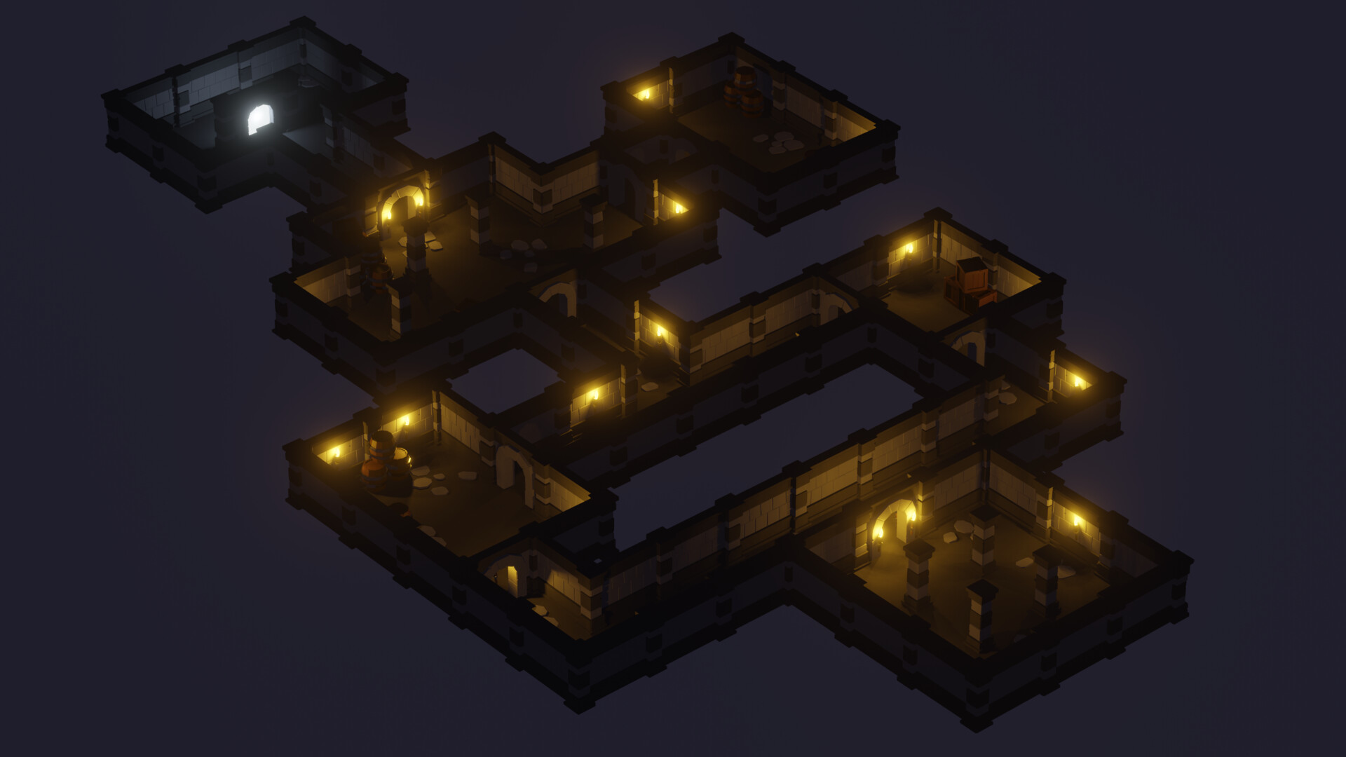 ArtStation - Modular Dungeon