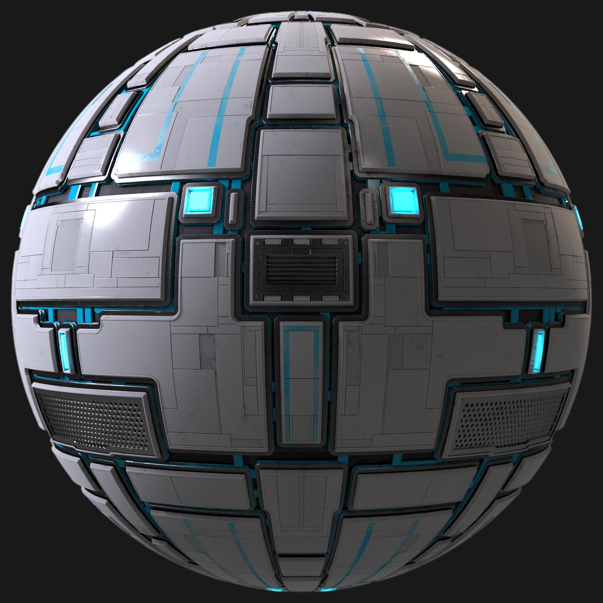 ArtStation - Sci-Fi Panels - Substance Designer