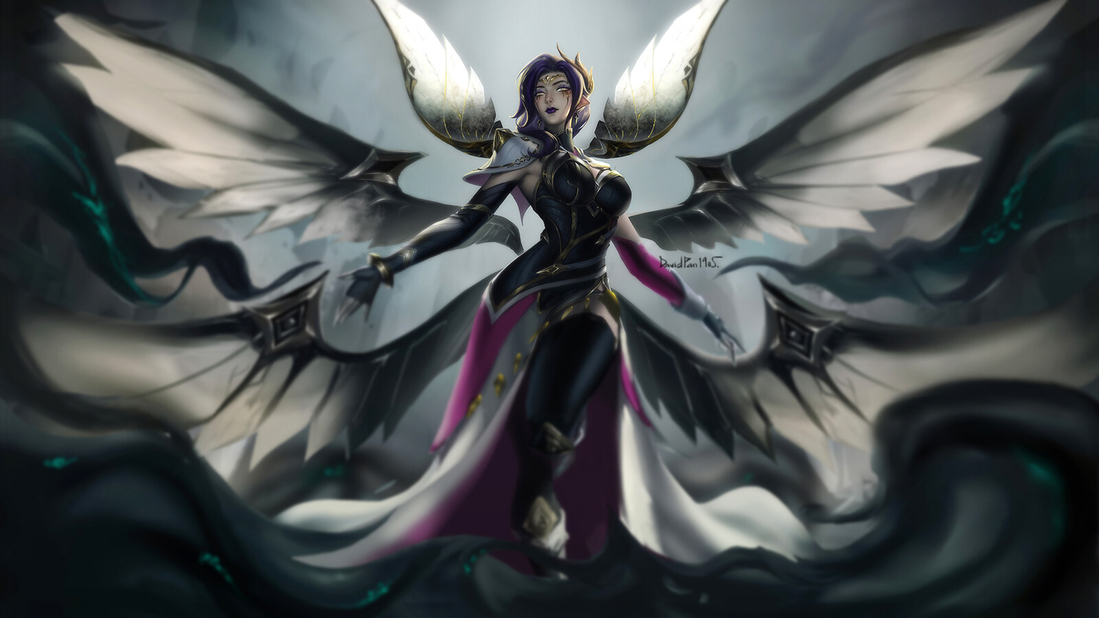 David Pan Old Unfinished Conceptssplash Arts Sentinel Morgana Kda Irelia