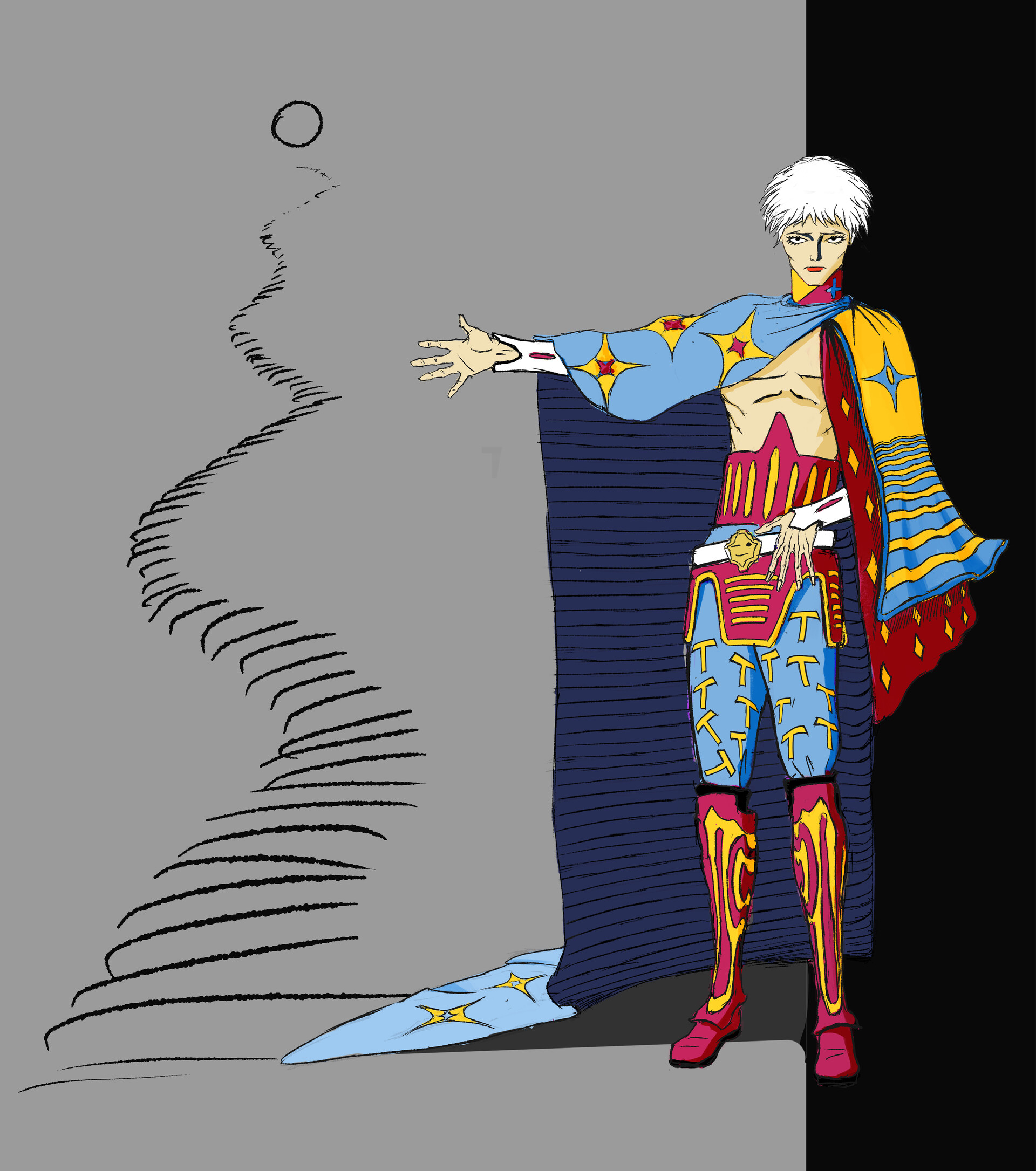 ArtStation - colorful guy