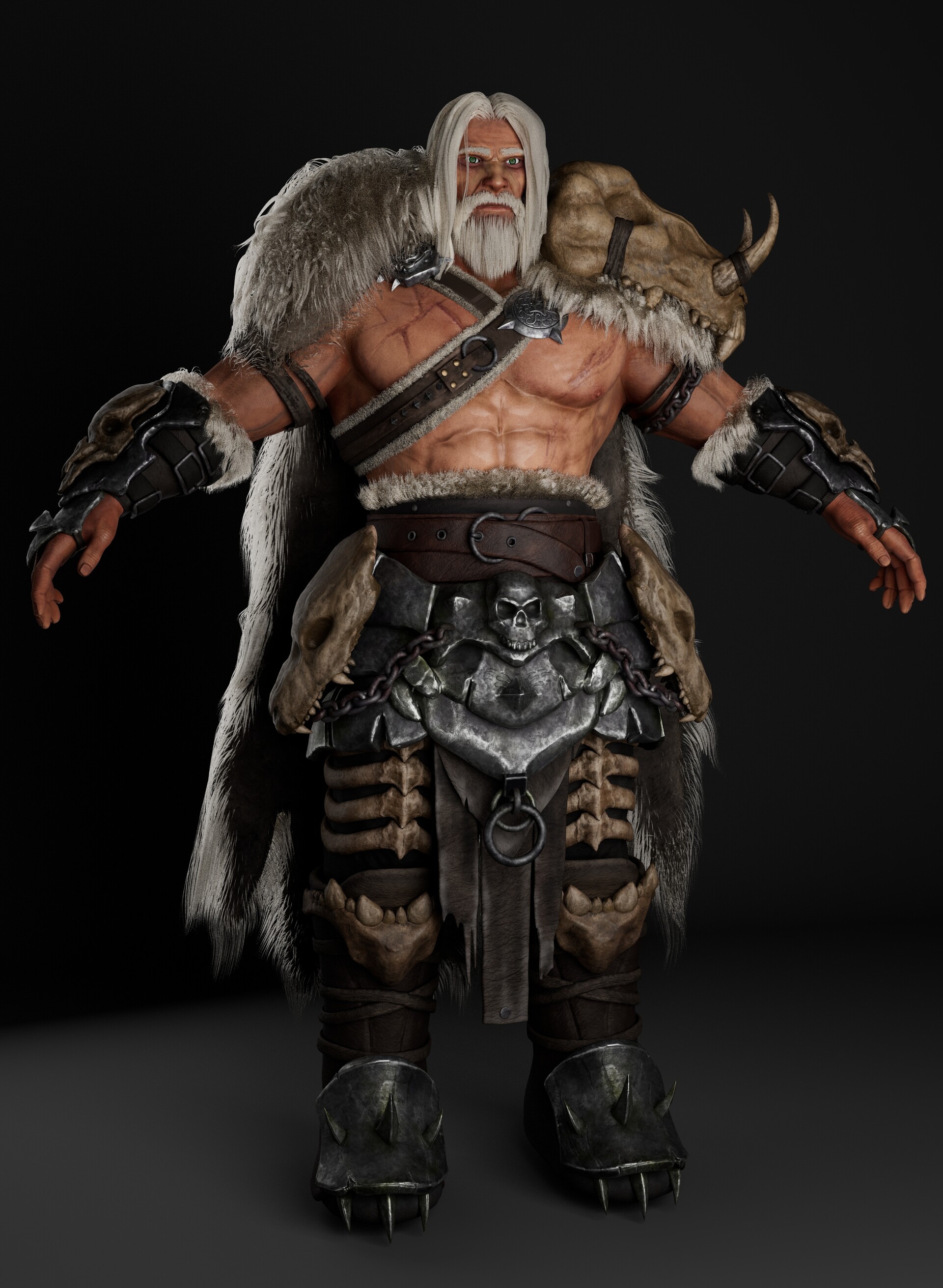ArtStation - STONE AGE BARBARIAN