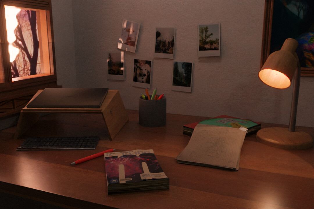 ArtStation - Desk Render