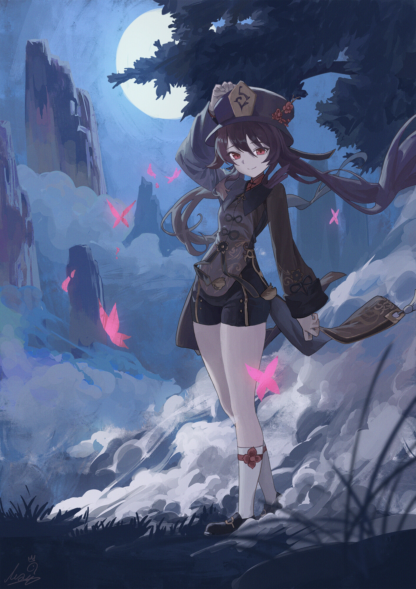 ArtStation - Genshin Impact - Hu Tao