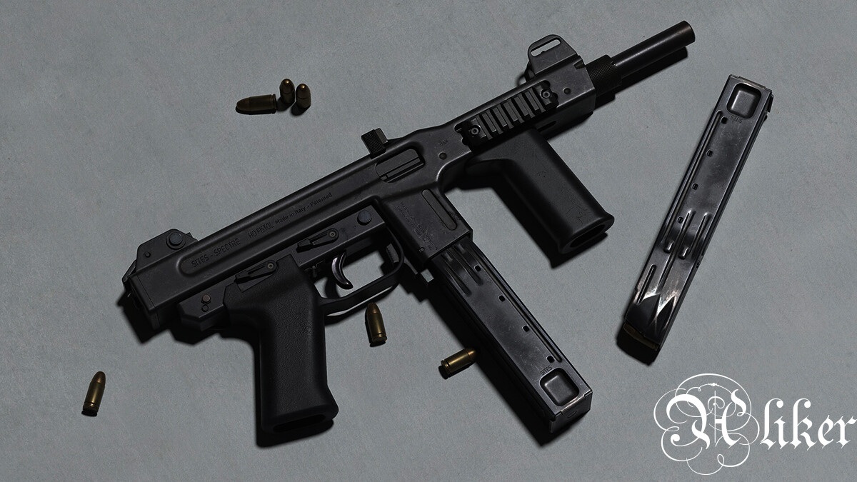 ArtStation - Realistic game combat Gun