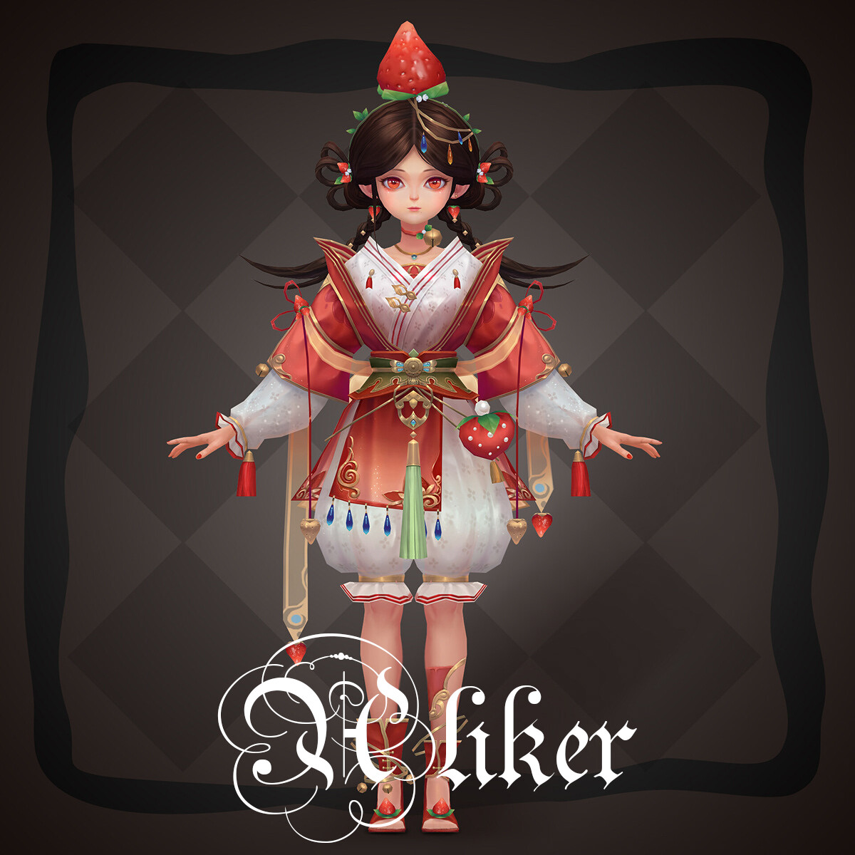 ArtStation - Girl game character