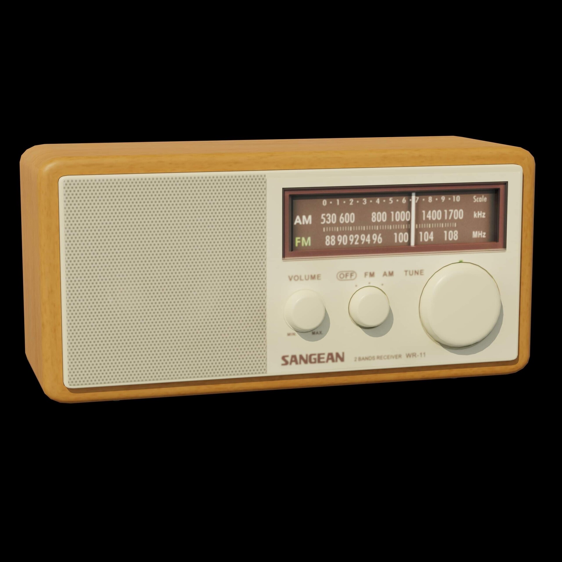 ArtStation - AM/FM Radio Game Asset for Indie Horror Game “Special ...