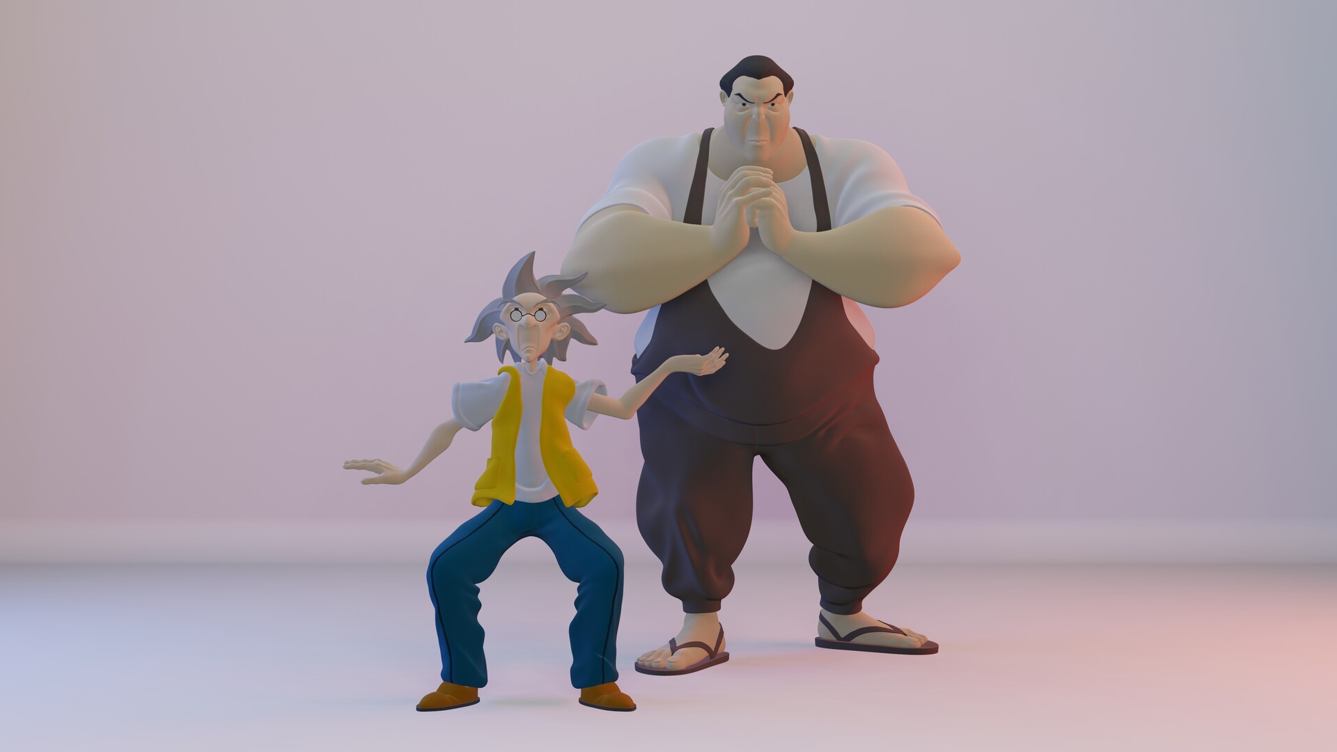 ArtStation - Jackie chan Adventurers uncle chan and Tohru