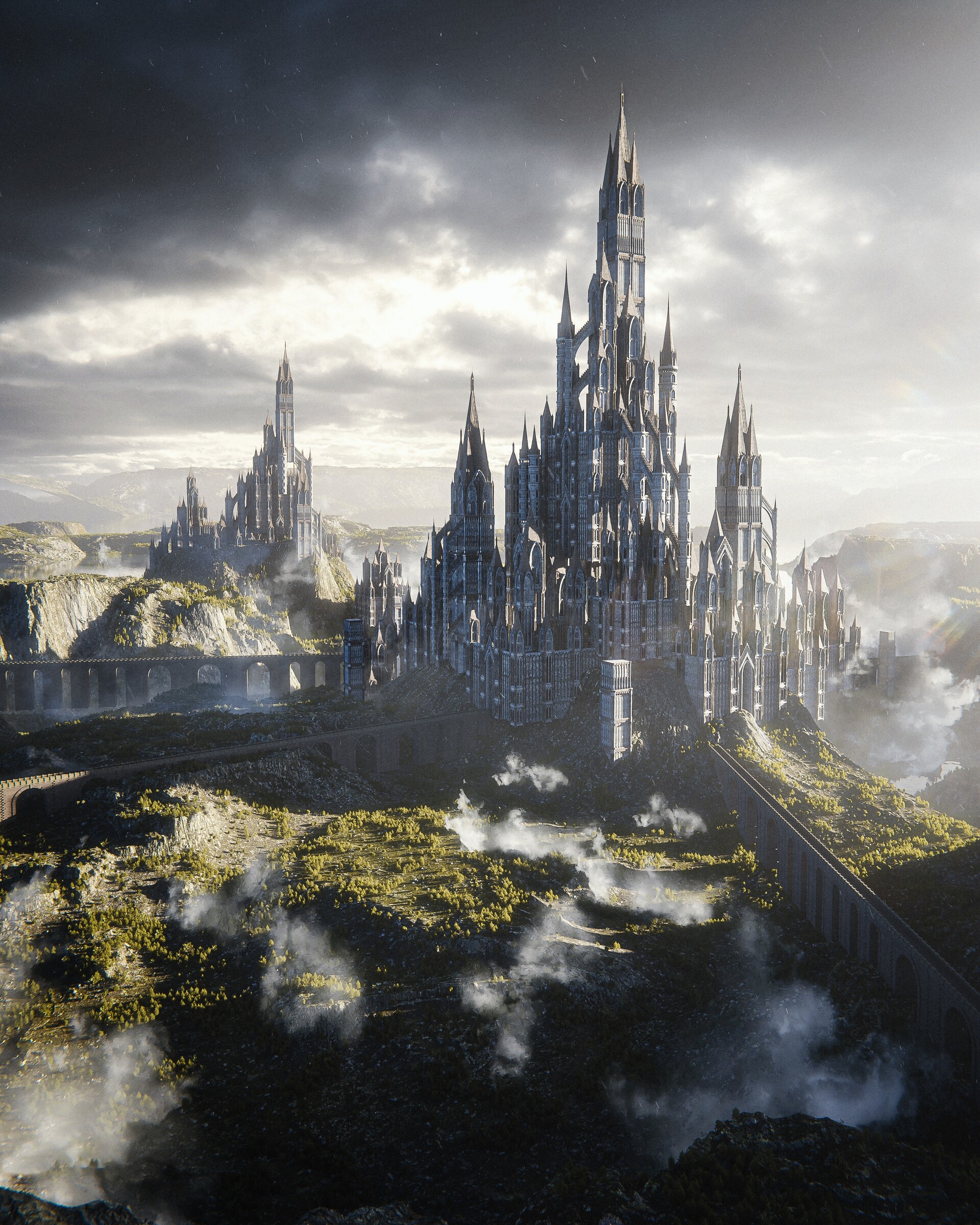 Northern Fortress, Max Hay : r/ImaginaryCastles