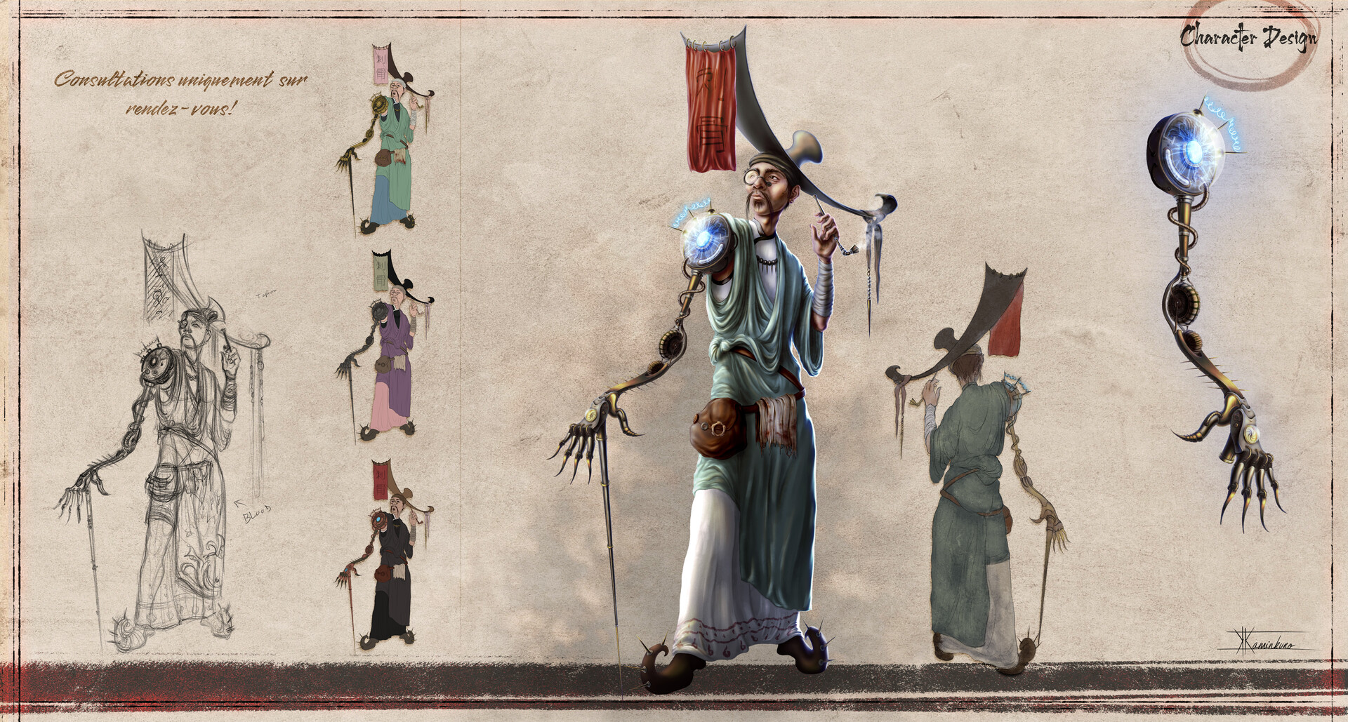 ArtStation - Chinese Healer