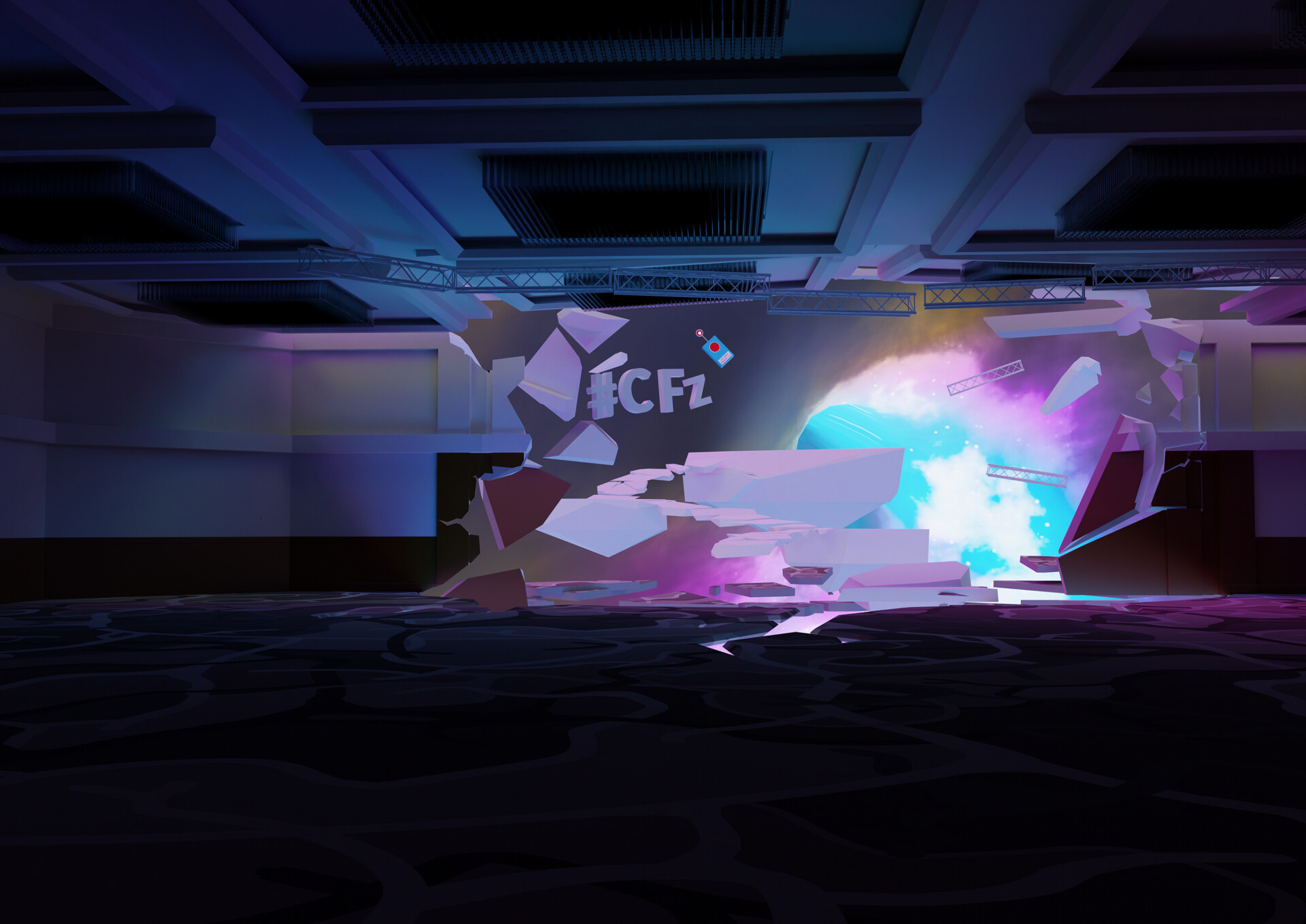 ArtStation - ConFuzzled 2023 VRchat Concept