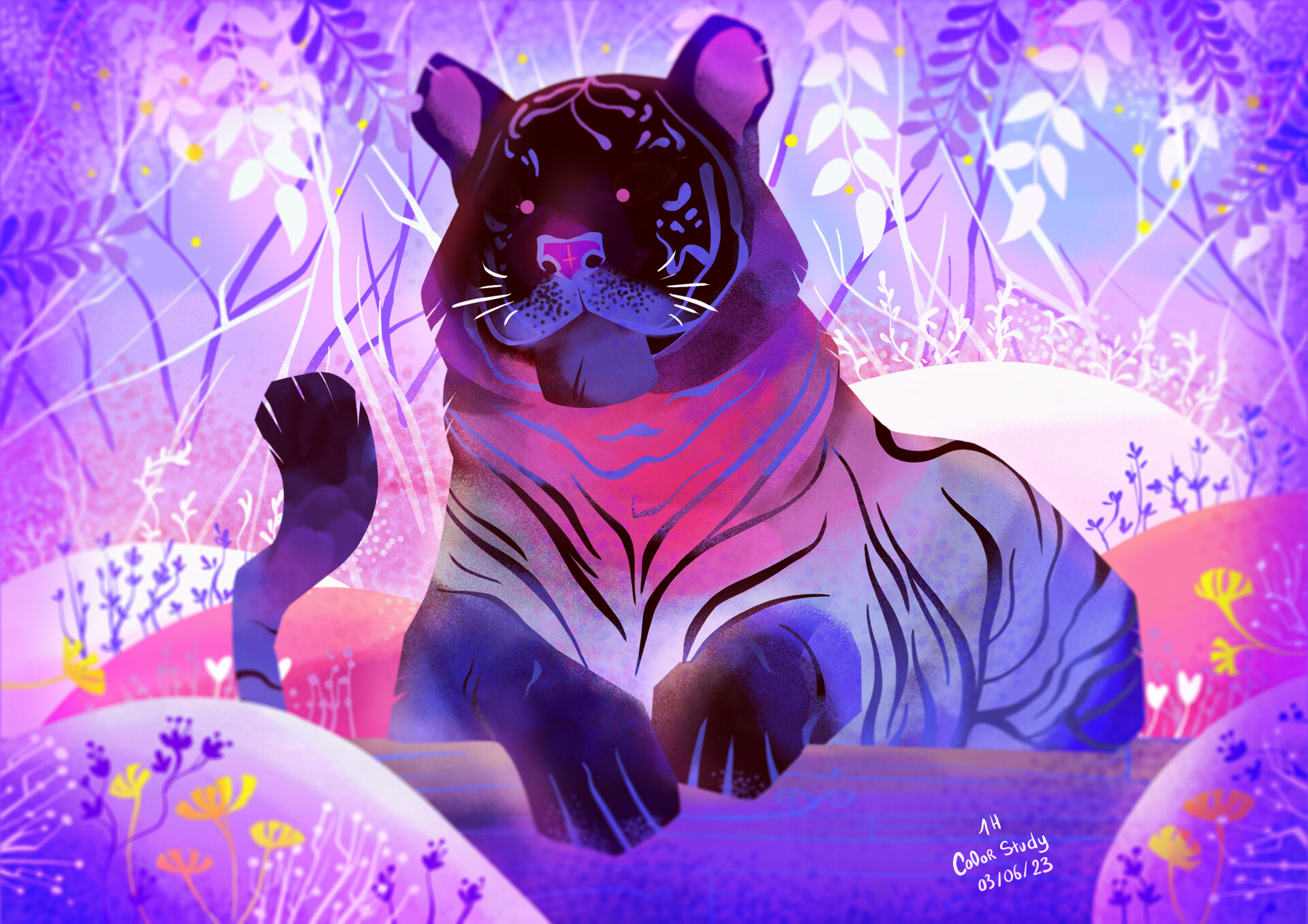 ArtStation - Color study speedpaint (03/06/2023)