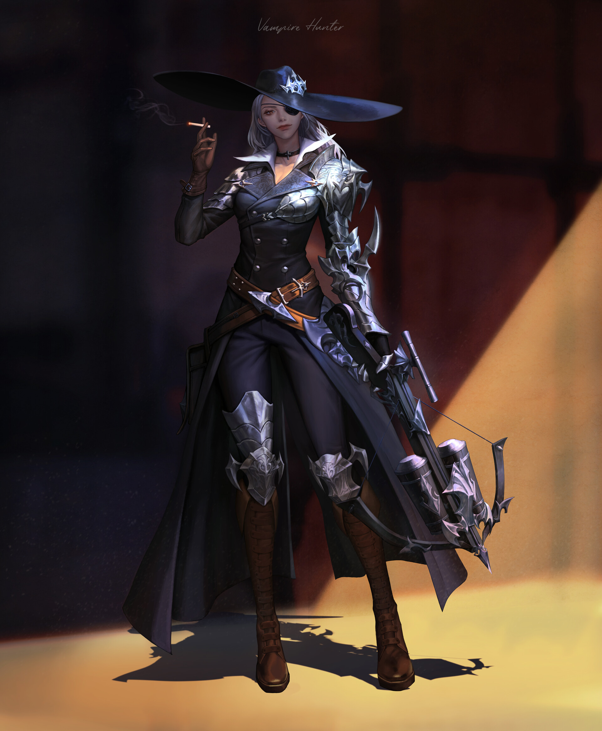 ArtStation - Vampire hunter