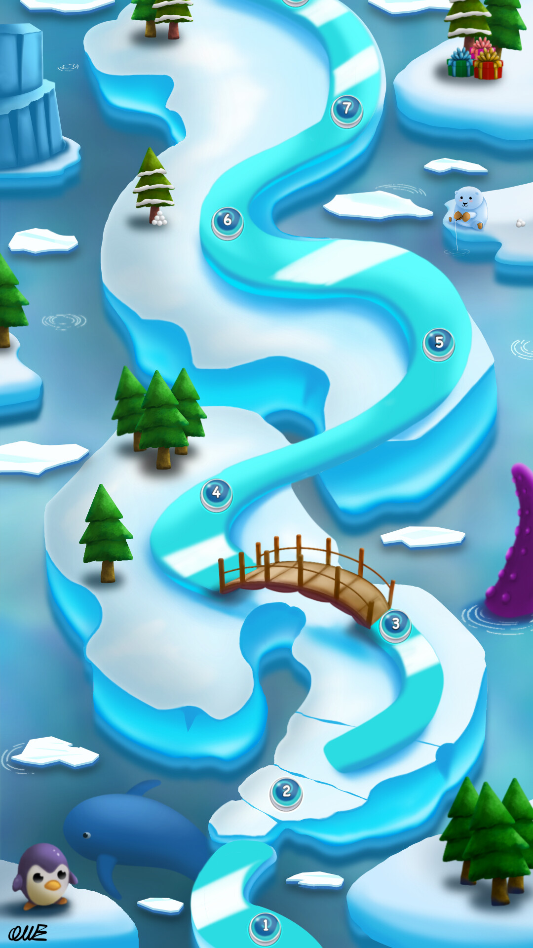 ArtStation - 2D map - Ice