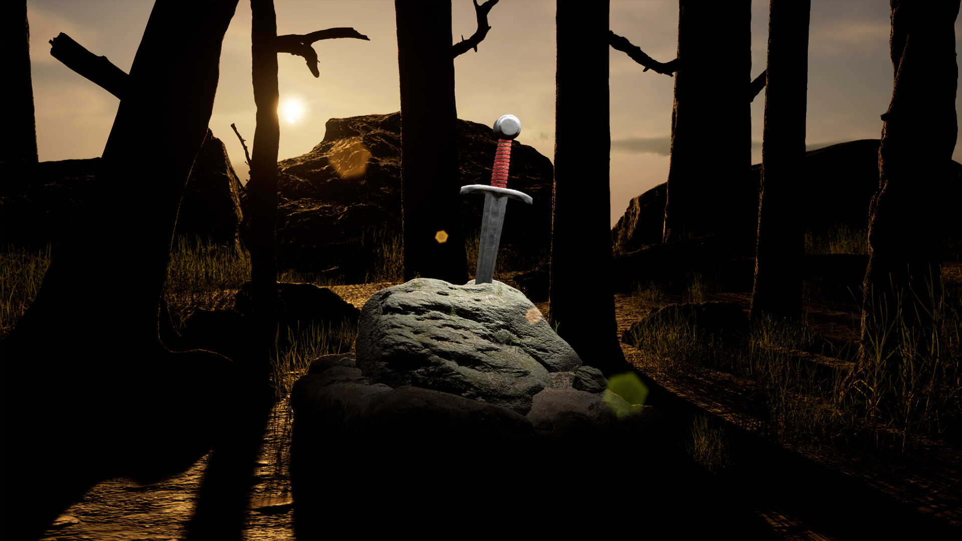 ArtStation - Medieval Sword for Games